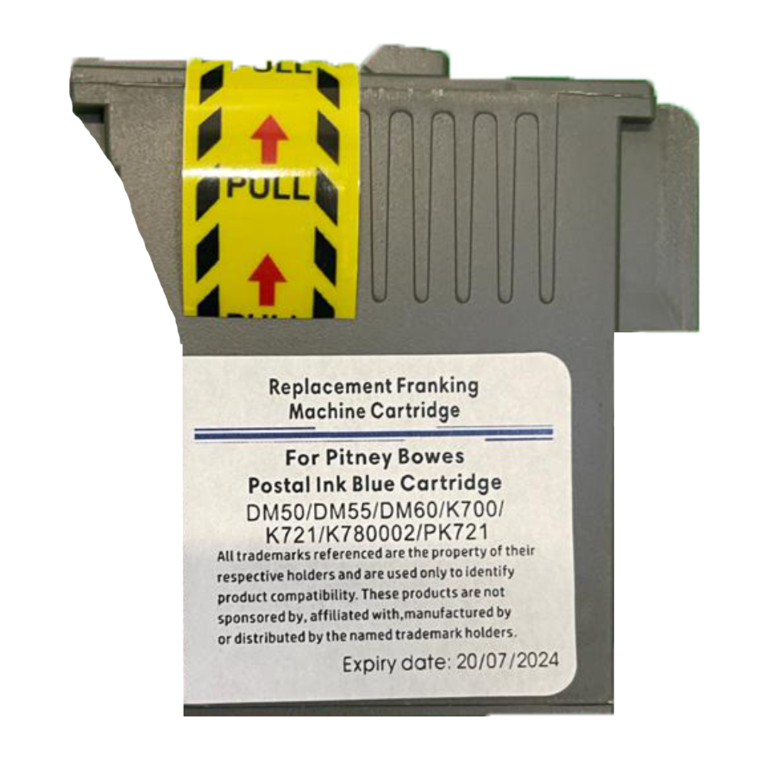 Pitney Bowes K700 korvaava värikasetti 797-0BI, Hyväksytty leima! Takuu ...